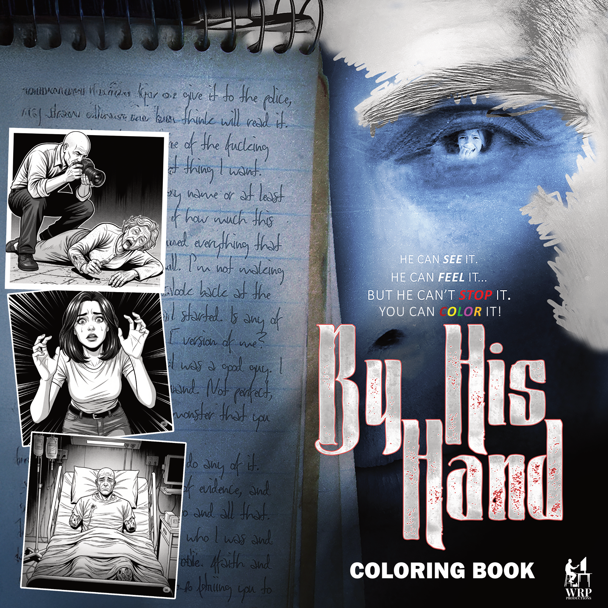 Exploring the Darkness: A Haunting Colouring Experience Inspired by ...